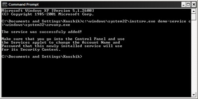 How to run Windows applications as services